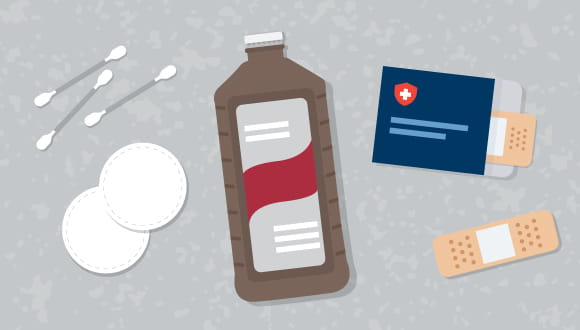 Hydrogen Peroxide Wound