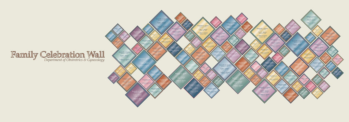 Family Celebration Wall | Houston Methodist