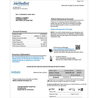 Online Bill Pay: Financial Aid & Collections | Houston Methodist